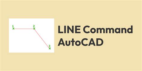 Line Command In Autocad Wondercad