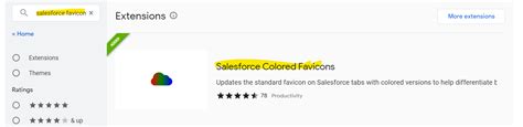 Salesforce Colored Favicons A Powerful Browser Extension