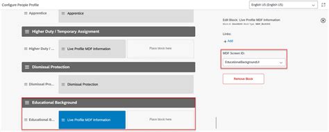 using custom mdf to record education information a sap community