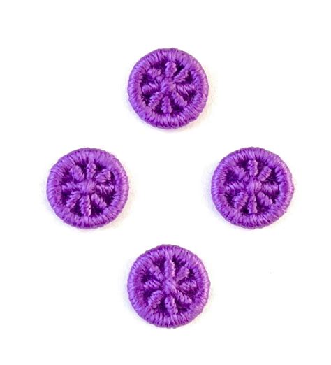 Dorset Yarn Buttons 4 Pack 3 4 Inch Acrylic Yarn Buttons For Sewing