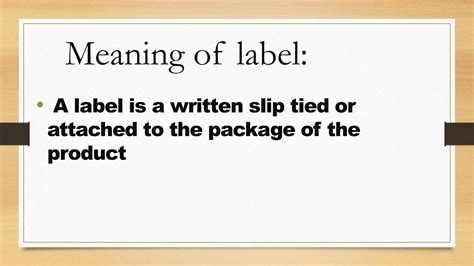 Labelling PPTX Business Business And Finance