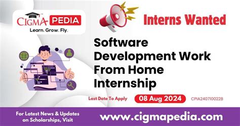 Software Development Work From Home Internship By Crackeddevs 2024