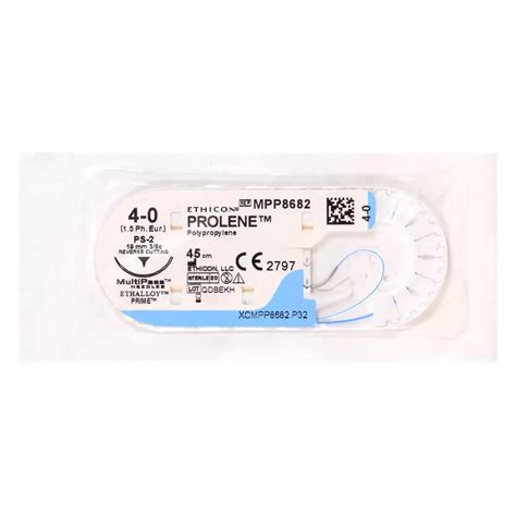 Buy Ethicon Prolene Polypropylen Suture Material Usp 3 0 Ep 2 45