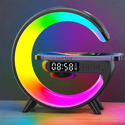 3d Digital Alarm Clockwall Led Number Time Clock With 3 Auto Adjust Brightness Levelsled