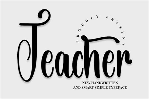 Teacher Windows Font Free For Personal