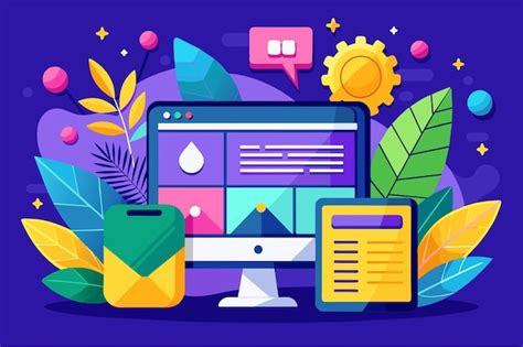 Web Template Background Is Premium Ai Generated Vector