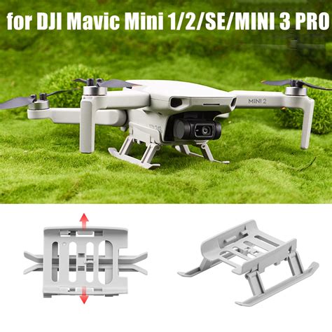 접이식 랜딩 기어 Dji 매빅 미니 1 2 Se 미니 3 프로 익스텐더 긴 다리 발 보호대 스탠드 드론 액세서리드론