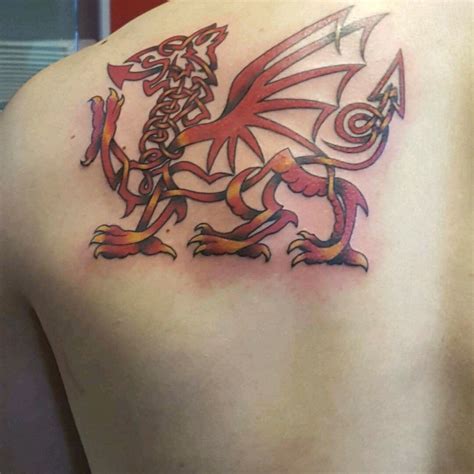 Welsh Dragon Tattoo Ideas Photos