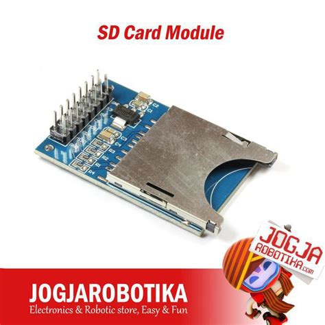 Jual Sd Card Sdcard Module Modul Sdcard Card Reader Writer For Arduino Spi Interface Shopee