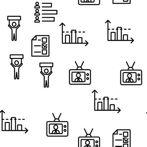 Elections Vector Seamless Pattern 10232175 Vector Art At Vecteezy