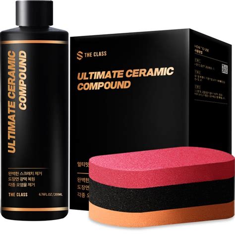 더클래스 얼티밋 세라믹 컴파운드 자동차 흠집제거제 200ml 1개