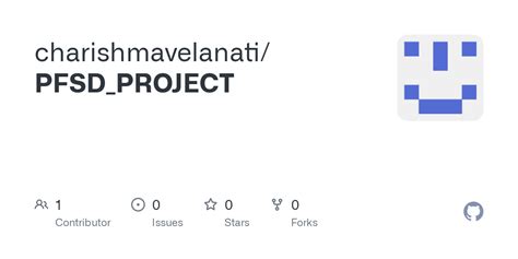 github charishmavelanati pfsd project