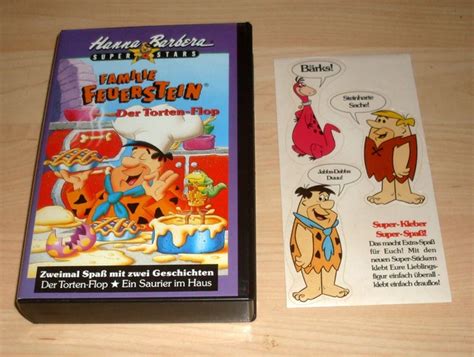 Vhs Film Familie Feuerstein Der Torten Flop Zeichentrick