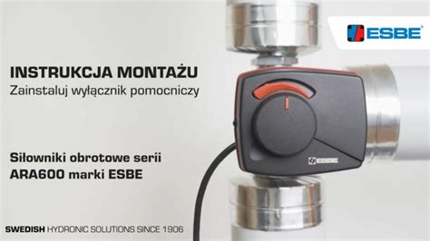 Instalacja Wyłącznika Pomocniczego Ara801 W Siłowniku Esbe Serii Ara600