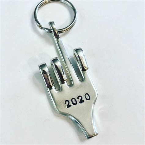 2020 Fork Key Chain Etsy Handmade Etsy Ts Fork Jewelry Unique