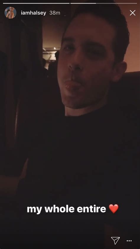 G Eazy On Girlfriend Halsey Ig Story Halsey And G Eazy G Eazy