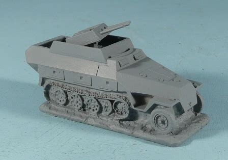 Sdkfz D Drilling Anti Aircraft Half Track Rapid Fire