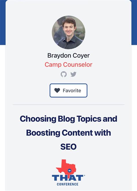 Im So Excited To Announce That Ill Be Speaking At That Conference In