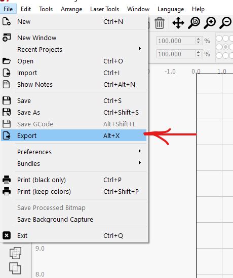 Programm ändern Lightburn Hardware Compatibility Lightburn Software