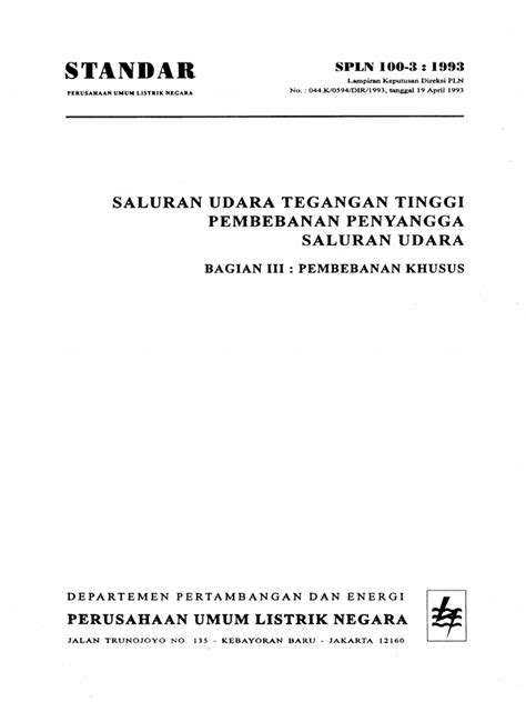 Spln 100 3 1993 Pdf