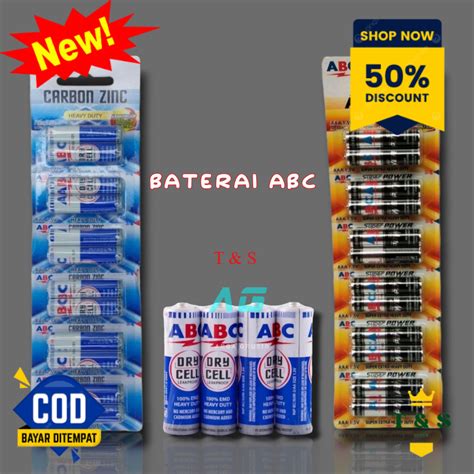 Jual Baterai Aaa Abc Super Power Pcs Baterai Aaa Battery Baterai Abc Aaa Super Power