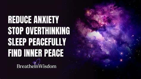 Guided 4-7-8 Breathing for Anxiety, Stress, Better Sleep, Inner Peace Instantly | Theta Waves ...