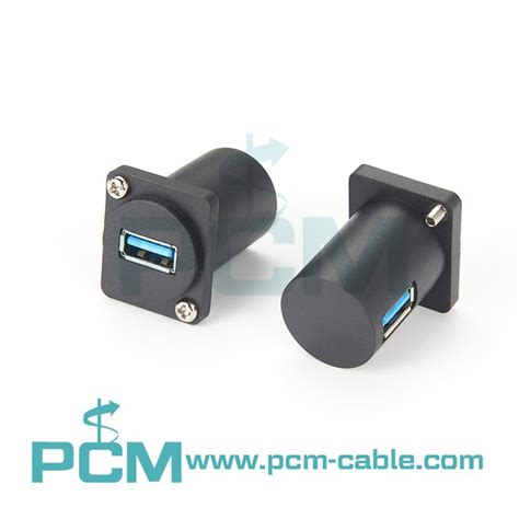 Usb 3 سفارشی‌سازی‌شده0 تامین‌کنندگان اتصالات پایه شاسی سنگین سری D زنانه، تولیدکنندگان قیمت
