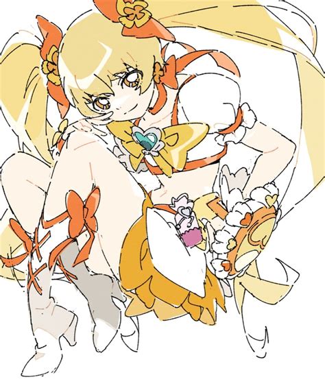 Myoudouin Itsuki And Cure Sunshine Precure And 1 More Drawn By