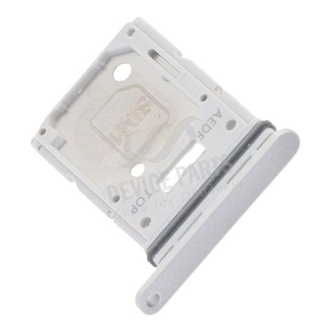 SIM Card Tray For Samsung Galaxy A54 5G A546 Dual Card Version Silver Ori