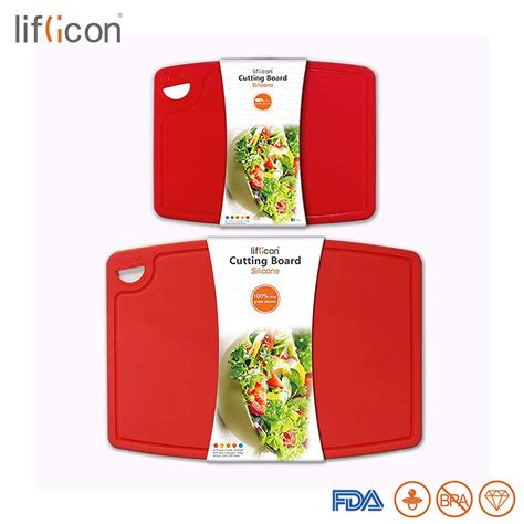 Silicone Cutting Boards Large And Mini Combo Set Shopee Singapore