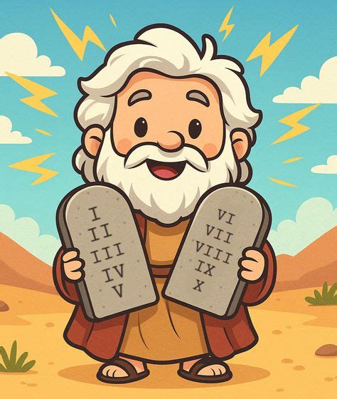 Los 10 Mandamientos Dibujos