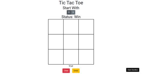 Ls Angular Tic Tac Toe Codesandbox