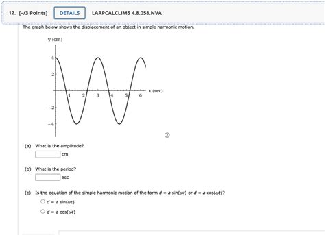 Solved Larpcalclim5 4 8 058 Nva The Graph Below Shows The