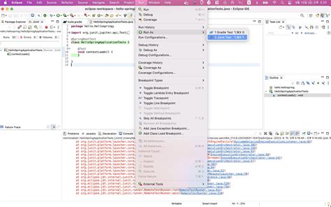Spring Boot I Cant Run Junit 59x Tests In Eclipse 2023 09 4290 Stack Overflow