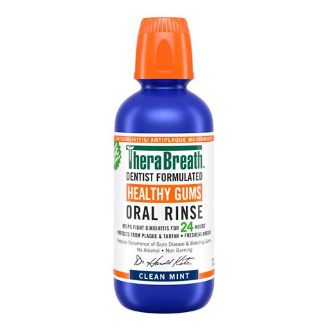 Dr Tichenors Peppermint Mouthwash All Natural Concentrate 16 Fl