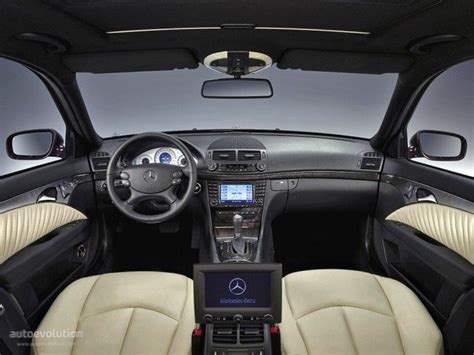 2002 2009 Mercedes W211 E Class Interior With Beige Leather Seats