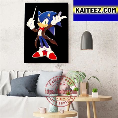 Sonic The Hedgehog Sonic Symphony Art Decor Poster Canvas Kaiteez