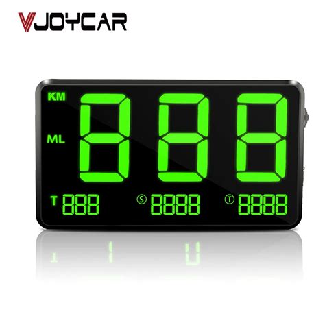 Hud GPS Speedometer Full Screen Simple Head Up Display Digital Car Speed Over Speed Alarm