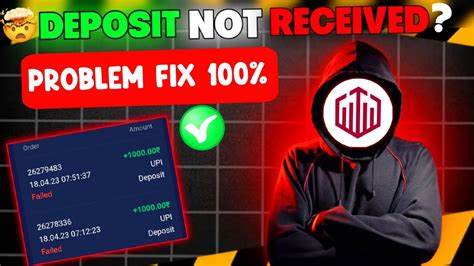 Quotex Deposit Not Received How To Slove Quotex Deposit Failed Problem Solved YouTube