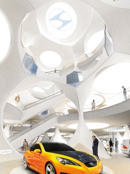 Automotive Showroom And Leisure Centre By Manuelle Gautrand