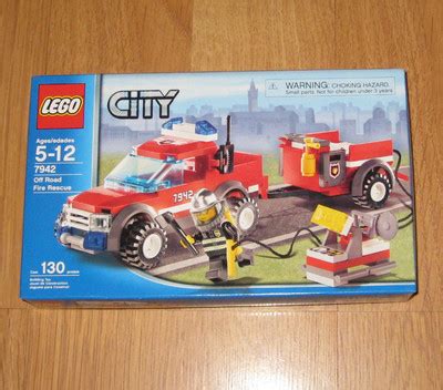 Lego City 7942 Off Road Fire Rescue Ebayde