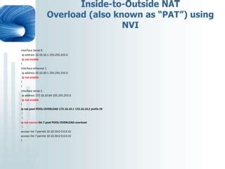 NAT Examples Pptx