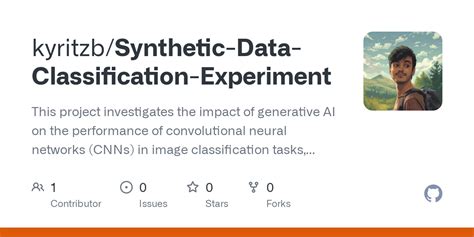 Github Kyritzbsynthetic Data Classification Experiment This Project