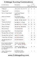 Official Cribbage Rules Printable Pdf Download