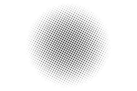 Abstract Halftone Geometric Background