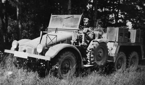 Krupp Protze German Artillery Tractor Amz Newspaper