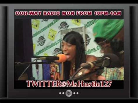 Ms Hustle Freestyle on OOH-WAY RADIO - YouTube