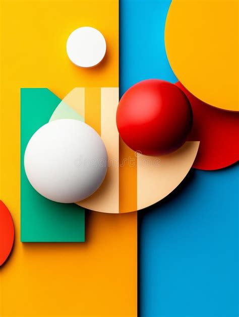 Abstract Geometric Shapes Design Vibrant Colors Geometric Shapes Abstract Art Modern Design