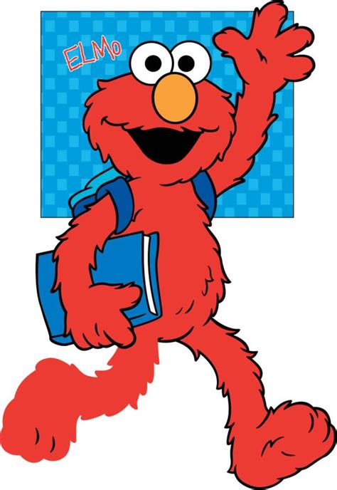 Elmo Face Clipart