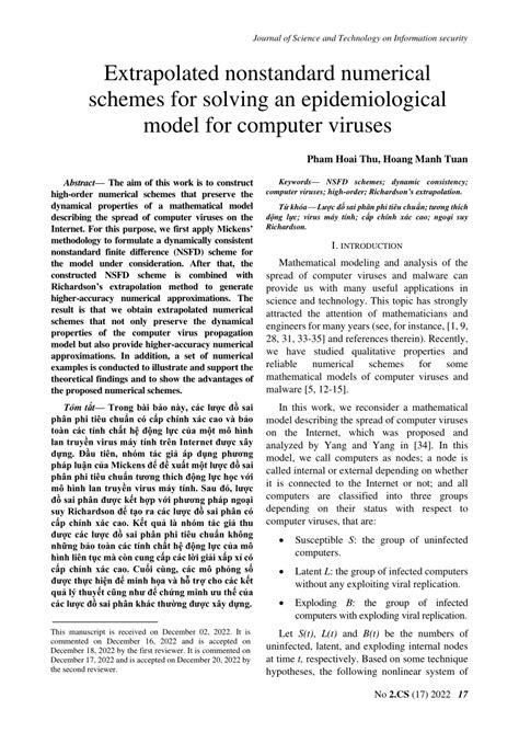 pdf extrapolated nonstandard numerical schemes for solving an